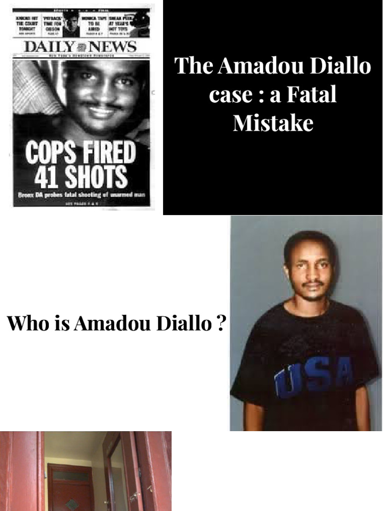 Slidesgo Examining The Amadou Diallo Case Unraveling The Consequences ...