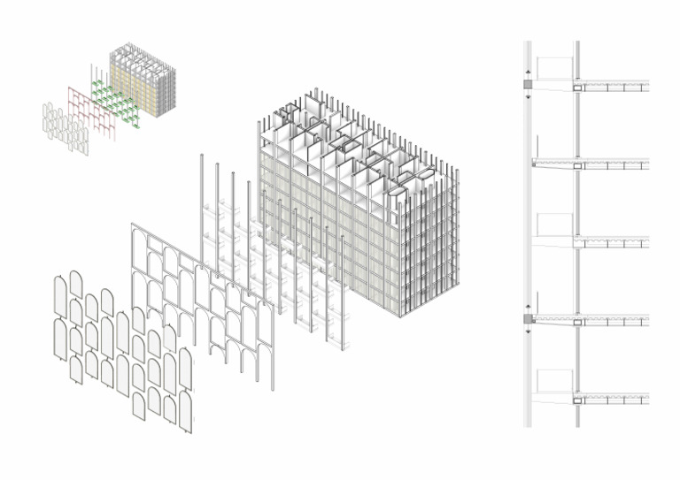 Axo and Section | PDF