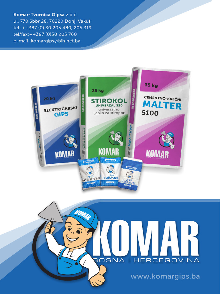 Komar Prospekat 2018 | PDF