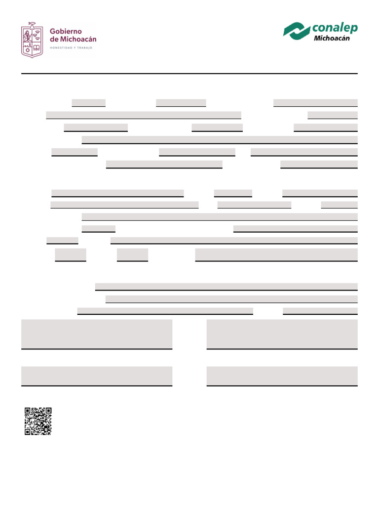 Solicitud Conalep | PDF