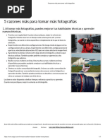 Ensayo Fotografico y Ejemplos | PDF | Ensayos