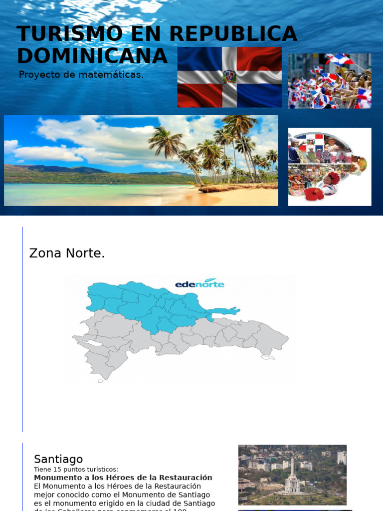 Turismo en republica dominicana [Autoguardado] | PDF | República Dominicana