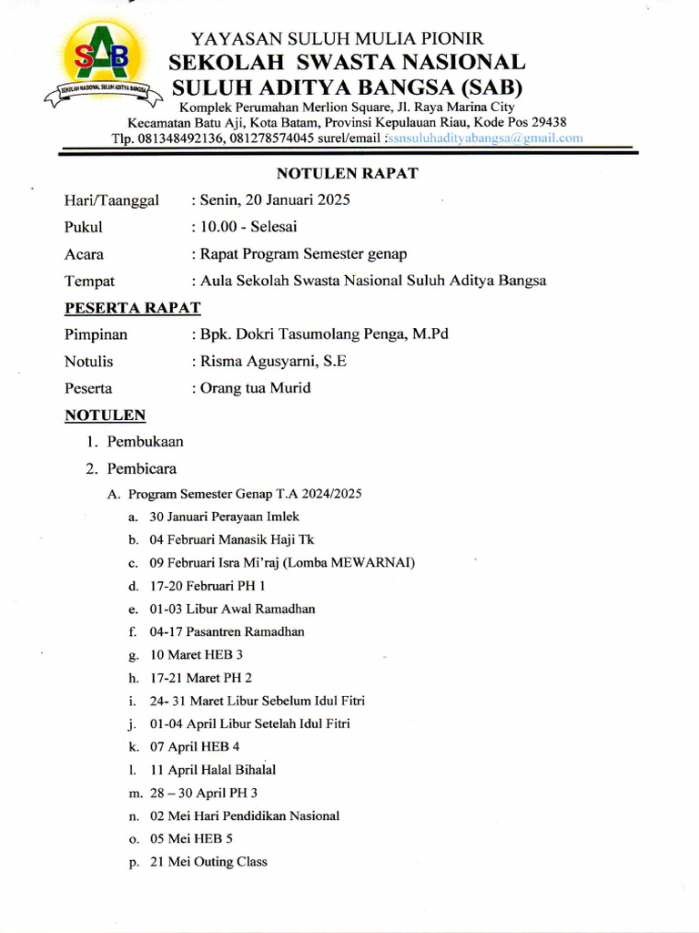 notulen rapat20250121_08445577_0043 | PDF