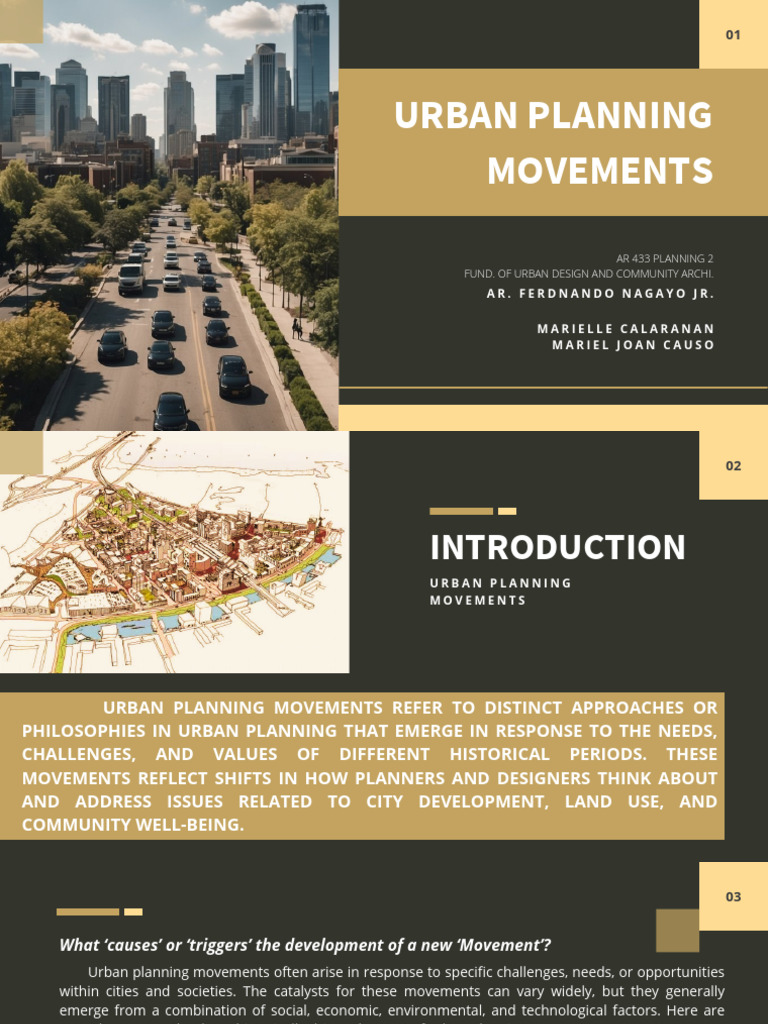 Urban Planning Movements | PDF | Urban Planning | Planning