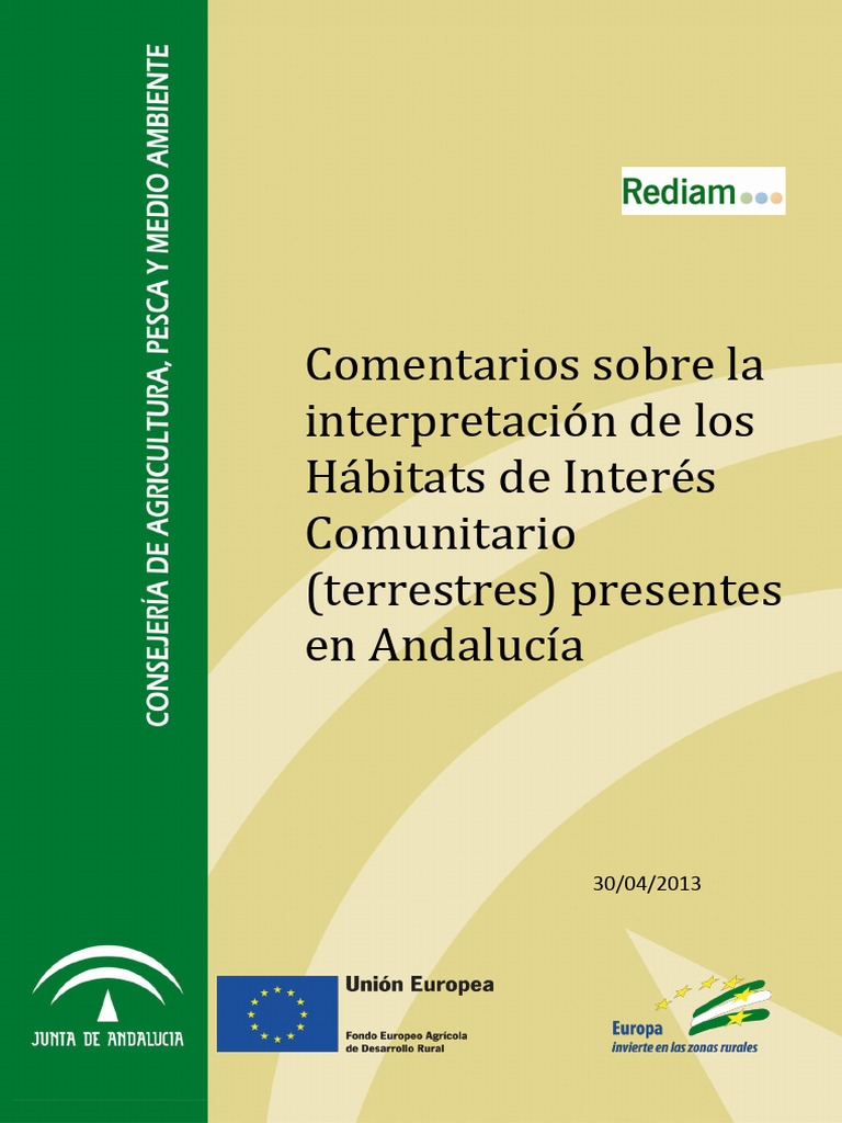 Comenta_interpreta_2013 | PDF | Habitat | Zona litoral