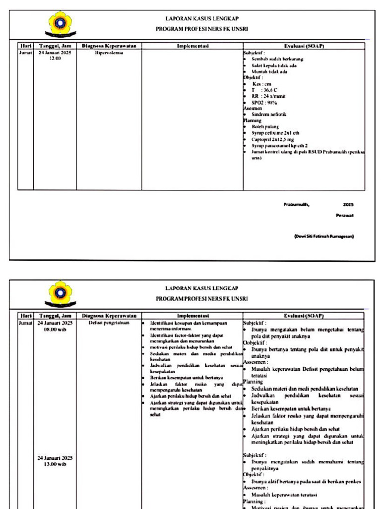 Laporan Kasus Dewi Siti Fatimah Rumagesa | PDF