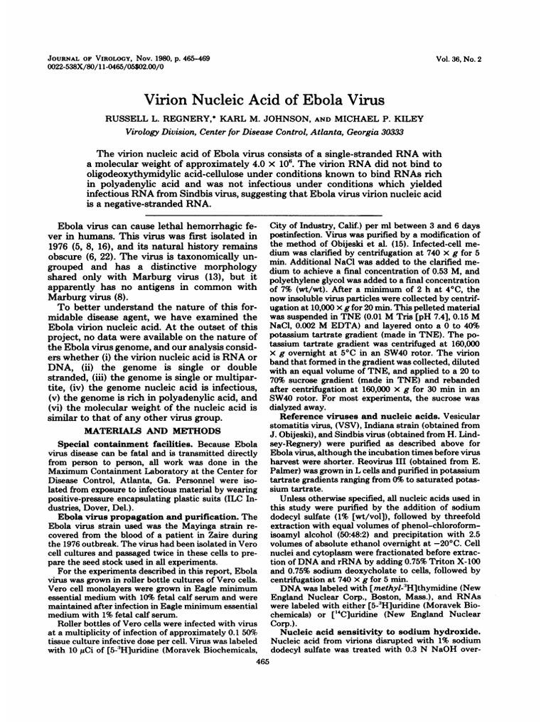 jvirol00179-0175 | PDF | Virus | Gel Electrophoresis