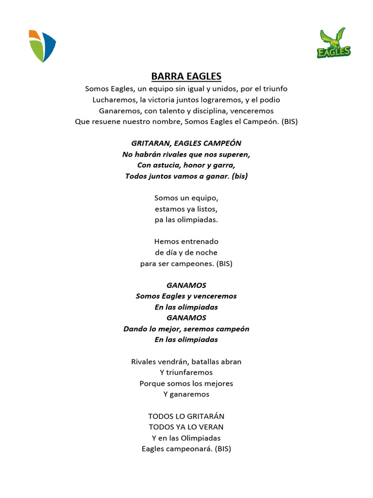 Ok Somos Eagles 2024 | PDF