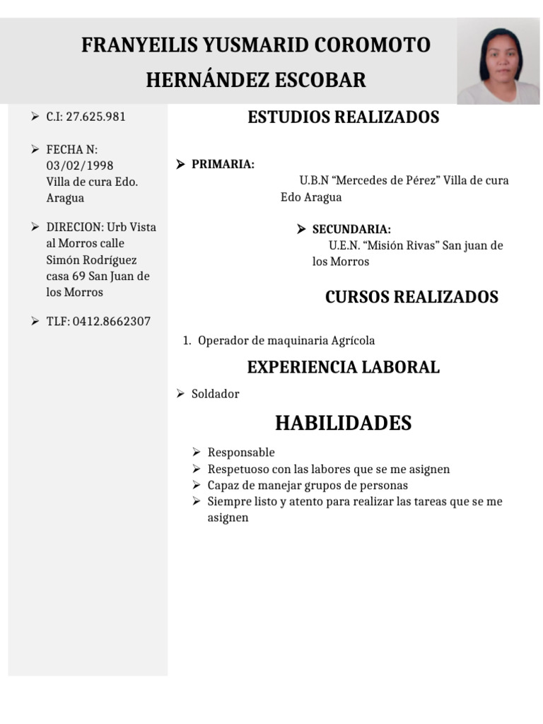 Estudios Realizados | PDF