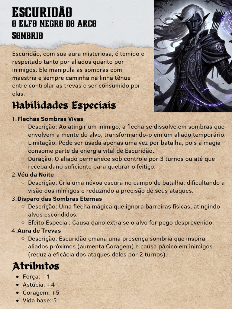 Brown Medieval Paper Checklist For RPG Table Game | PDF