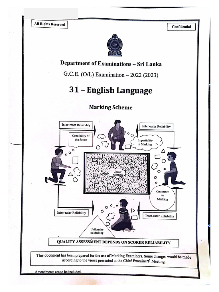 OL English Marking Scheme | PDF