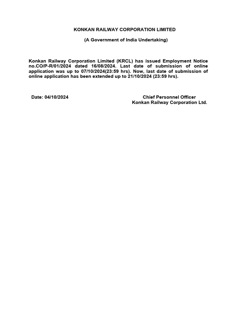 Intimation | PDF