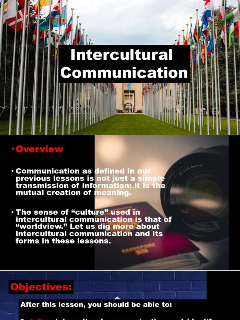 Intercultural Communication | PDF | Communication | Nonverbal Communication