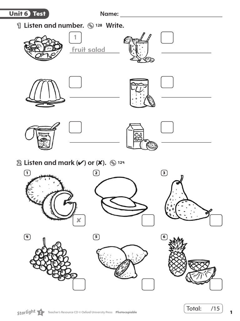 Test Unit 6 | PDF