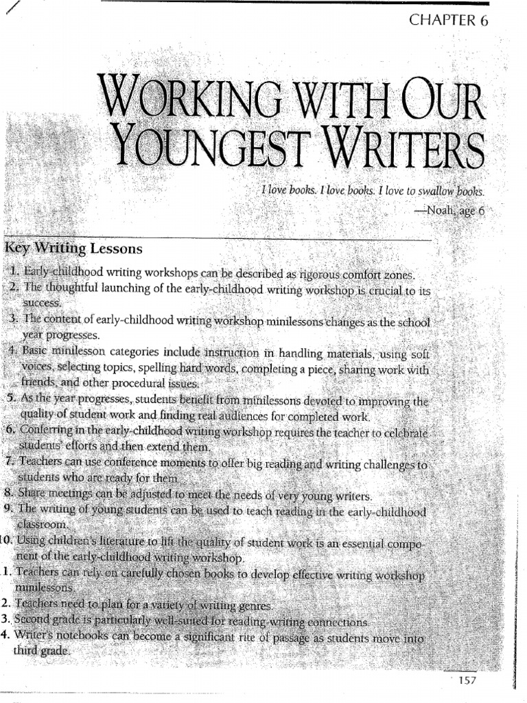 Harwayne CH 6 Part 1 | PDF