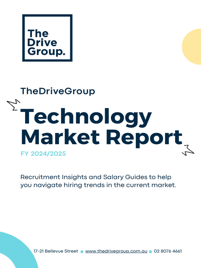 TheDriveGroup 24-25 Technology Market Report | PDF | Computer Security ...