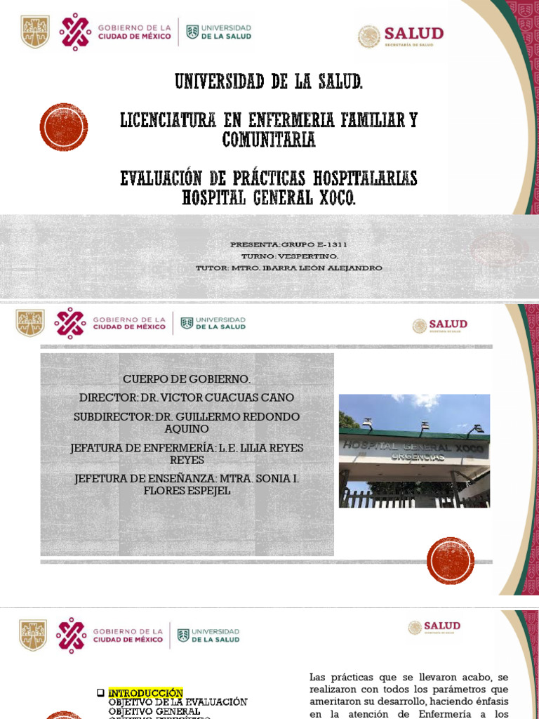 Hospital Xoco | PDF | Enfermería | Diabetes