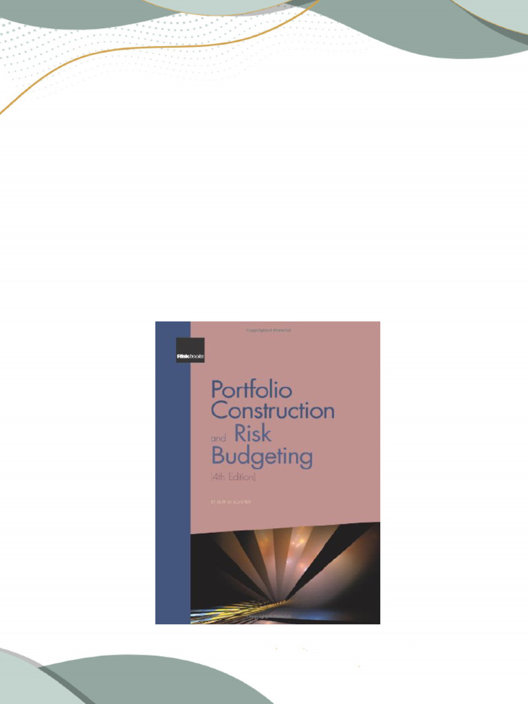Download full (Ebook) Portfolio Construction and Risk Budgeting by ... Download full (Ebook) Portfolio Construction and Risk Budgeting by ...