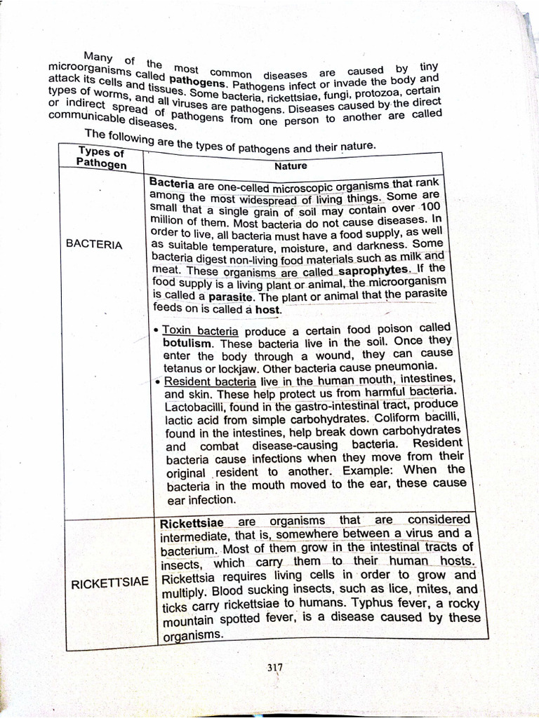 Types of Pathogens | PDF