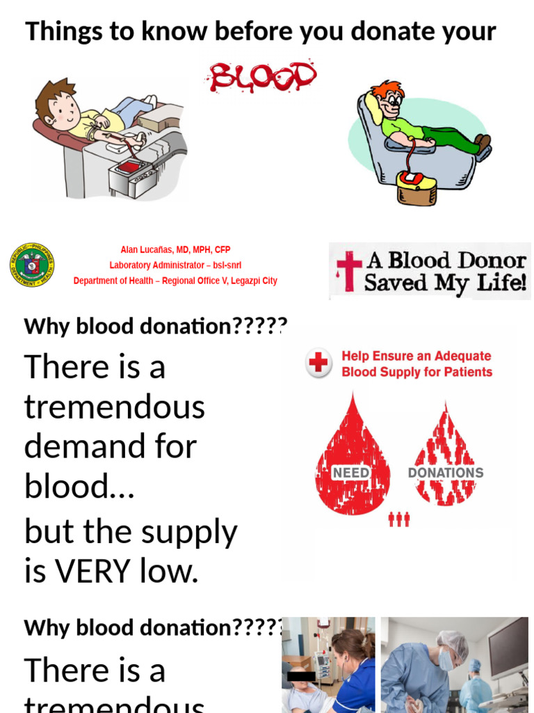 Things To Know Before You Donate Your Blood v3 10 03 2022 | PDF | Blood ...