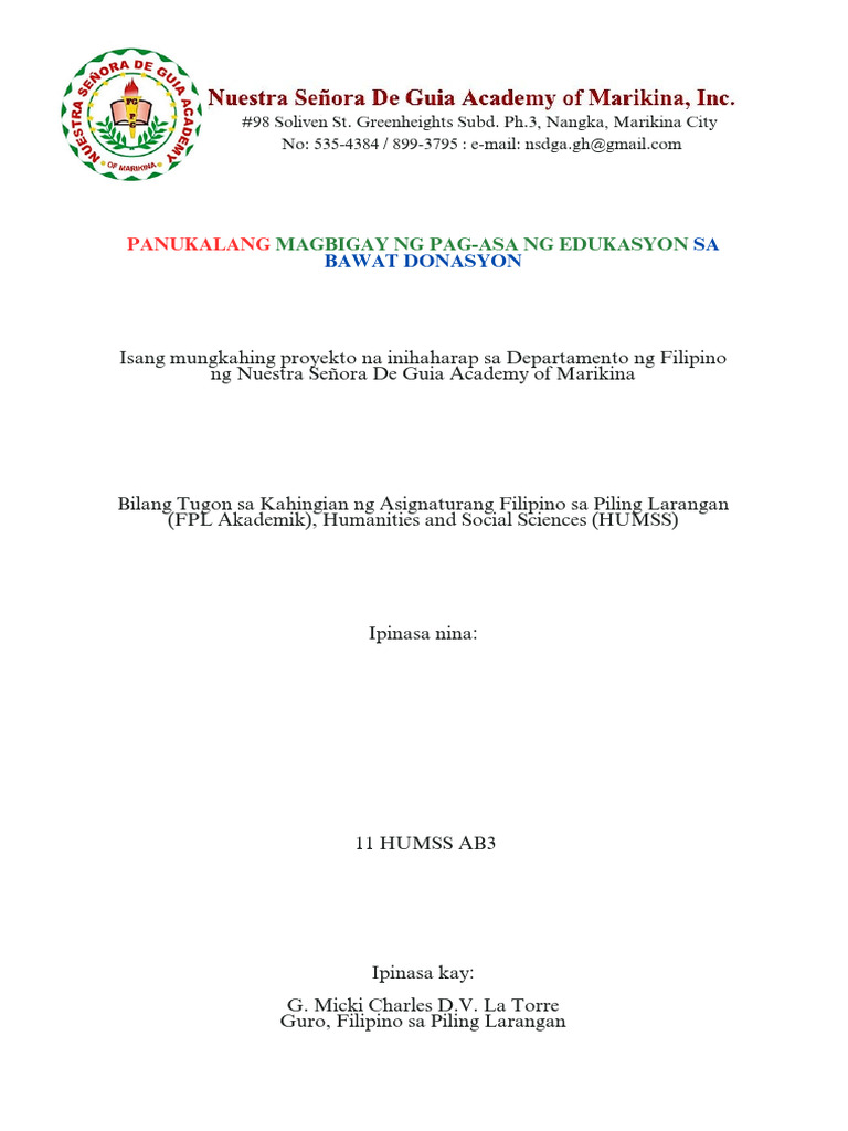 MInimalist Simple Project | PDF