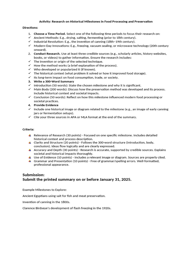 Historical Food Preservation Techniques | PDF | Food Preservation | Canning