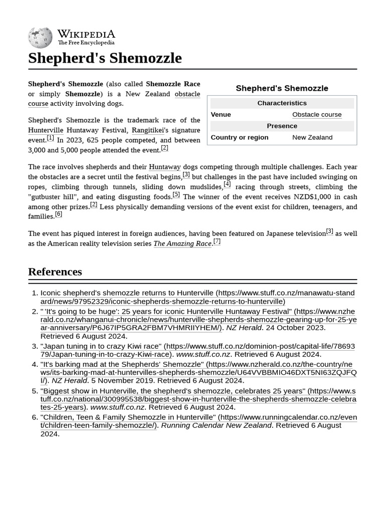 Shepherd's_Shemozzle | PDF | Competition | Dog Related Professions And ...