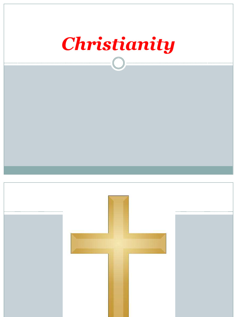 Christianity-PPT-Reviewer | PDF | Nontrinitarianism | Trinity