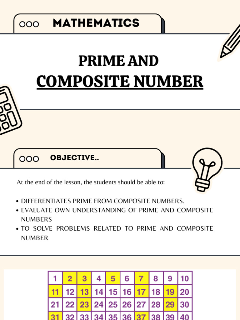 Prime vs Composite Numbers Explained | PDF | Prime Number | Numbers