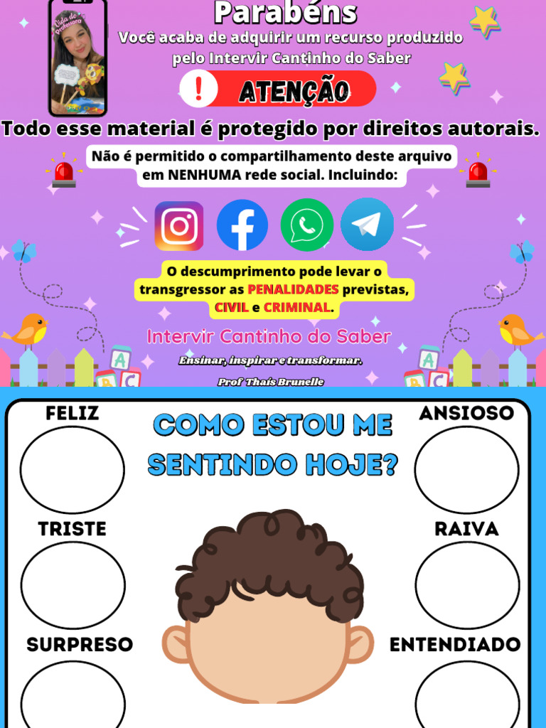 Como Estou Me Sentindo Hoje? | PDF