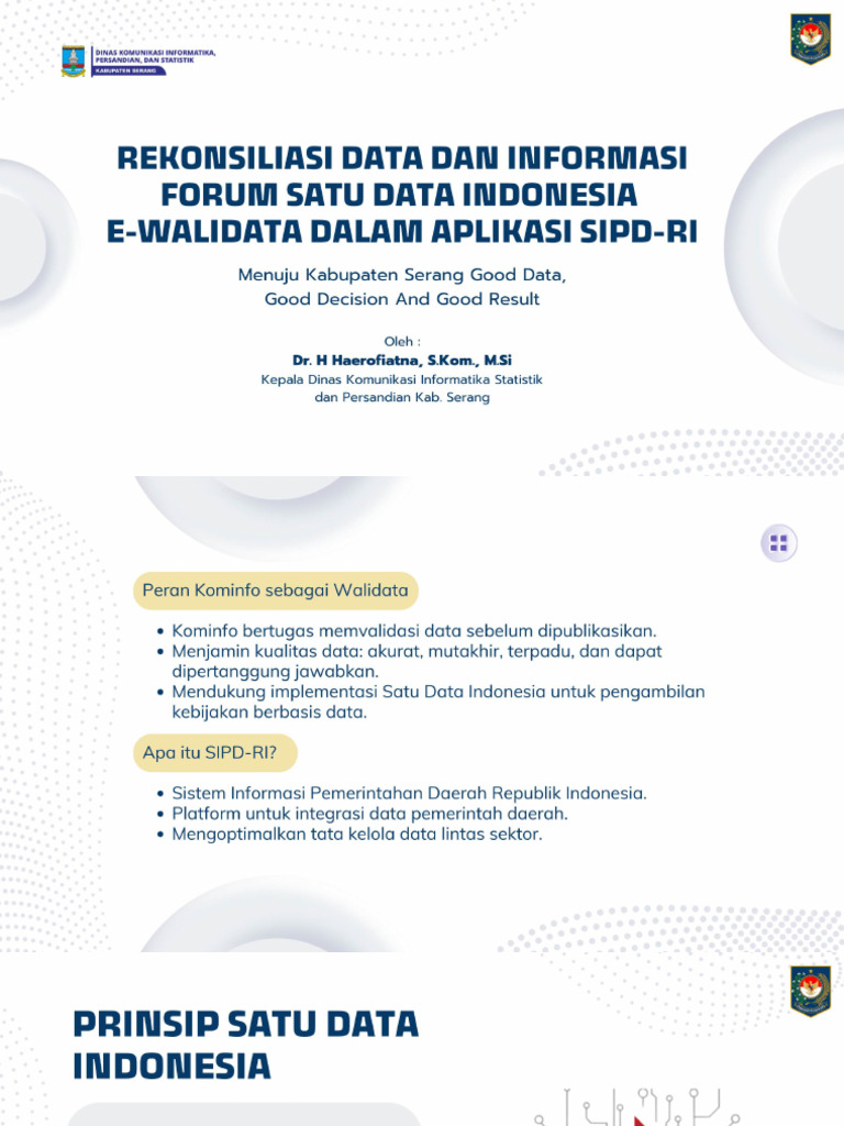 Paparan E Walidata Kominfo_ | PDF