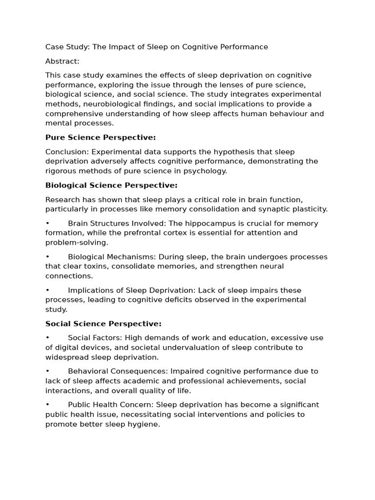 Chapter 1 Case Study Explanation | PDF