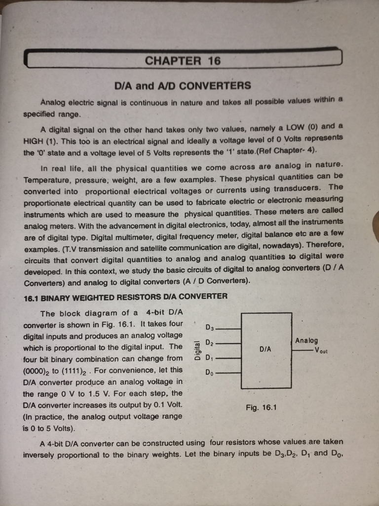Ad and Da Converters | PDF
