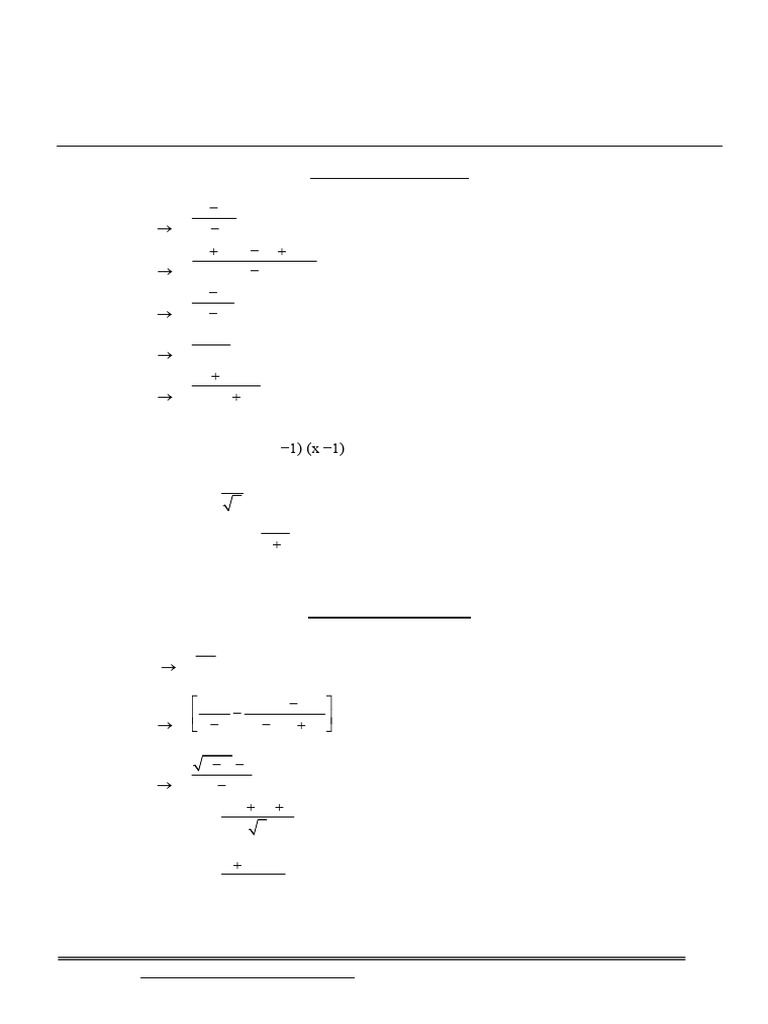 Maths Class Xi Limits Derivatives Practice Paper 04 | PDF
