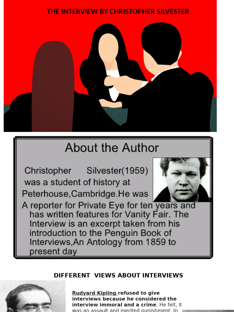 Ppt the Interview | PDF