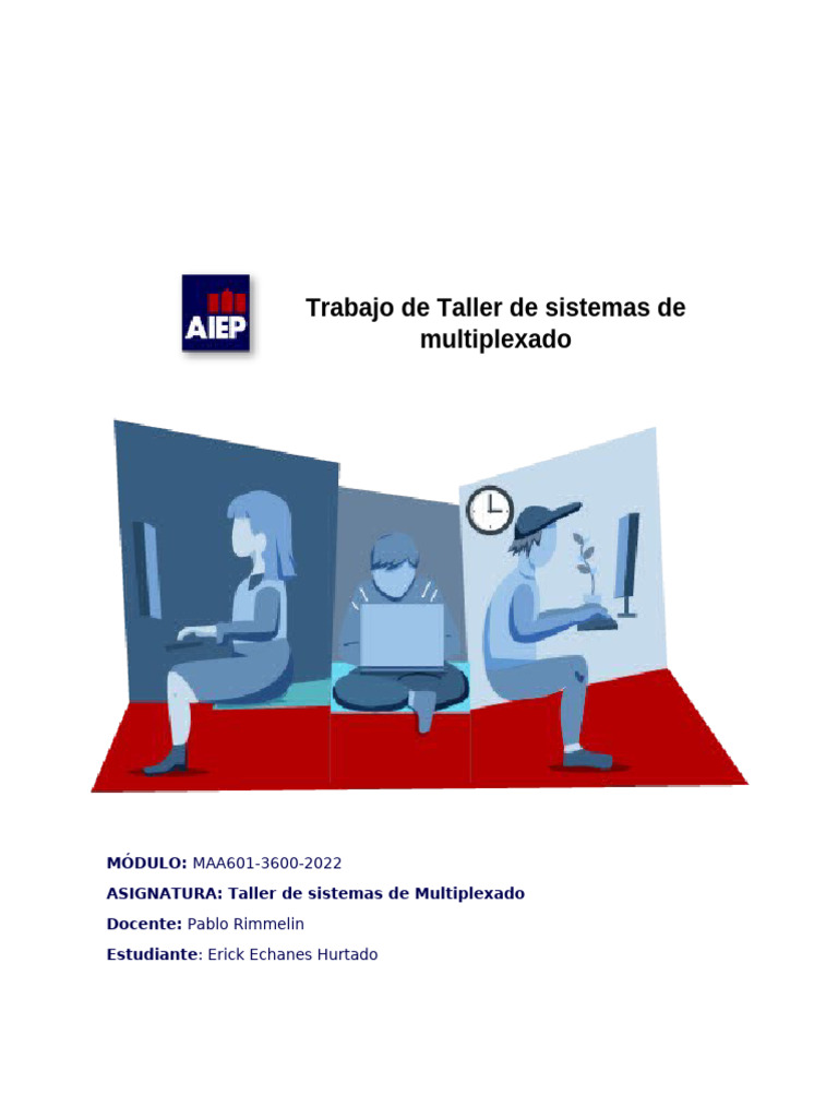 Trabajo de Multiplexado | PDF | Decimal | Informática