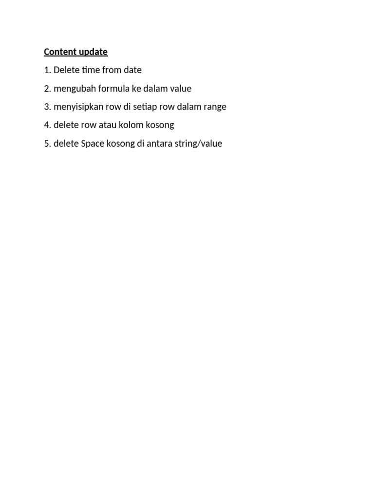 Excel Useful Macro | PDF | Microsoft Excel | Visual Basic For Applications Excel Useful Macro | PDF | Microsoft Excel | Visual Basic For Applications