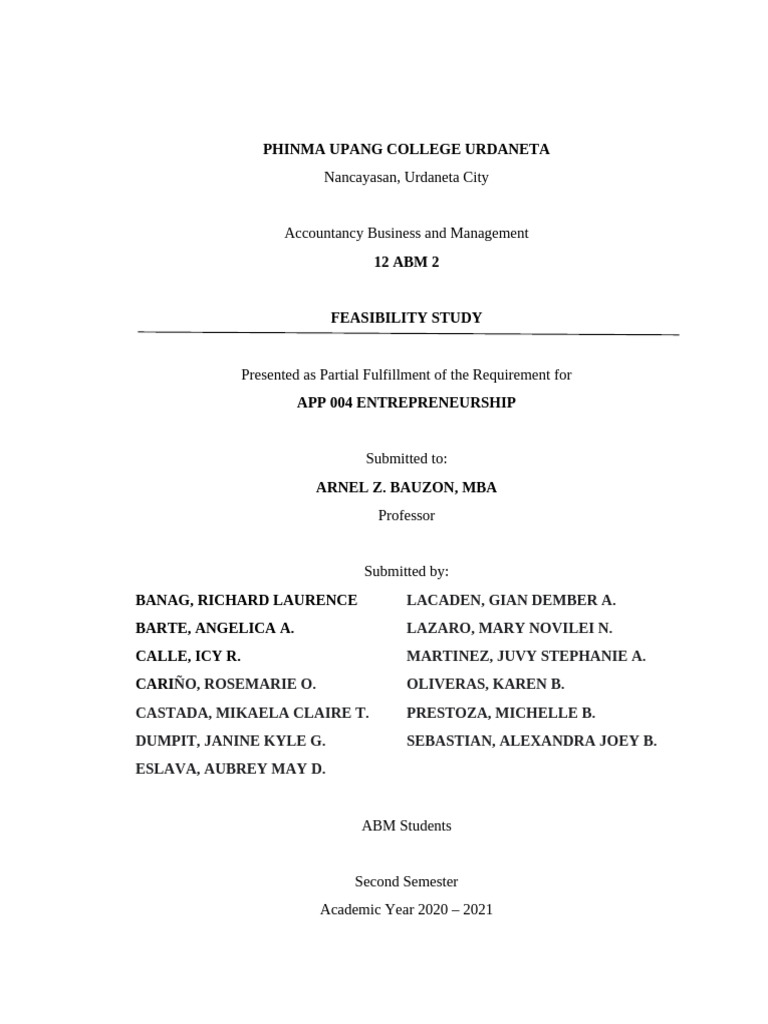 12 Abm 2 - Group 4 - Chapter 5 | PDF | Swot Analysis | Marketing