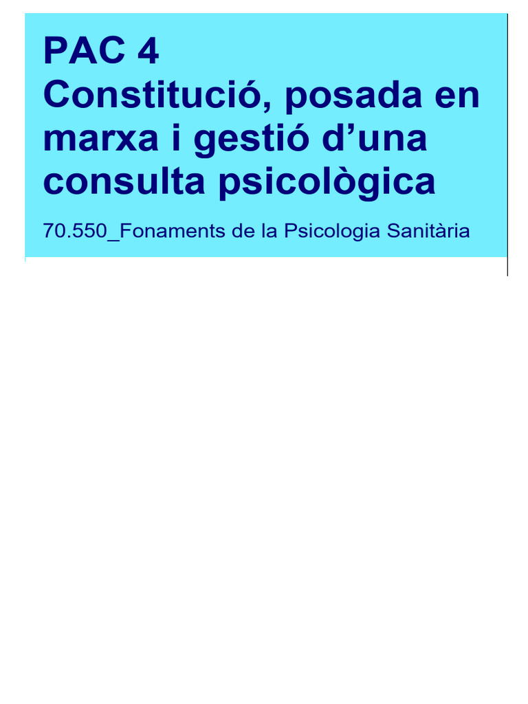 Enunciat PAC 4 | PDF