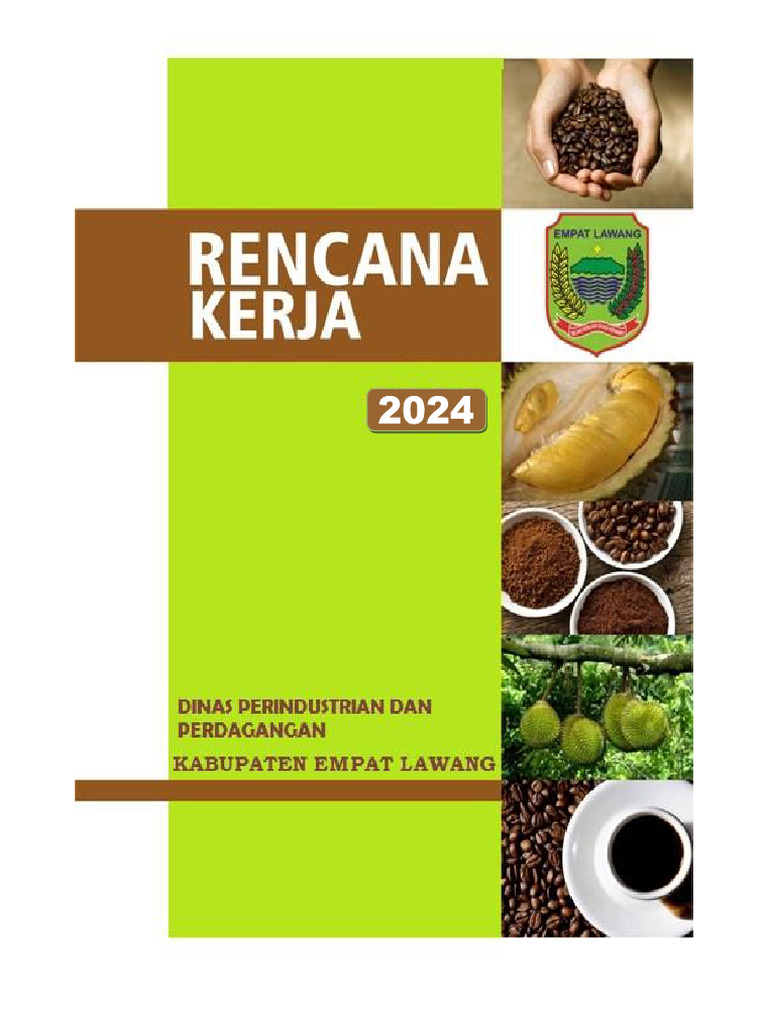 RENJA DISPERINDAG 2024 | PDF
