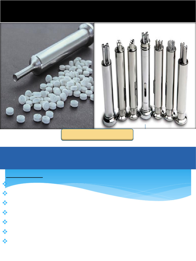 Tablet Tooling | PDF | Tablet (Pharmacy) | Steel