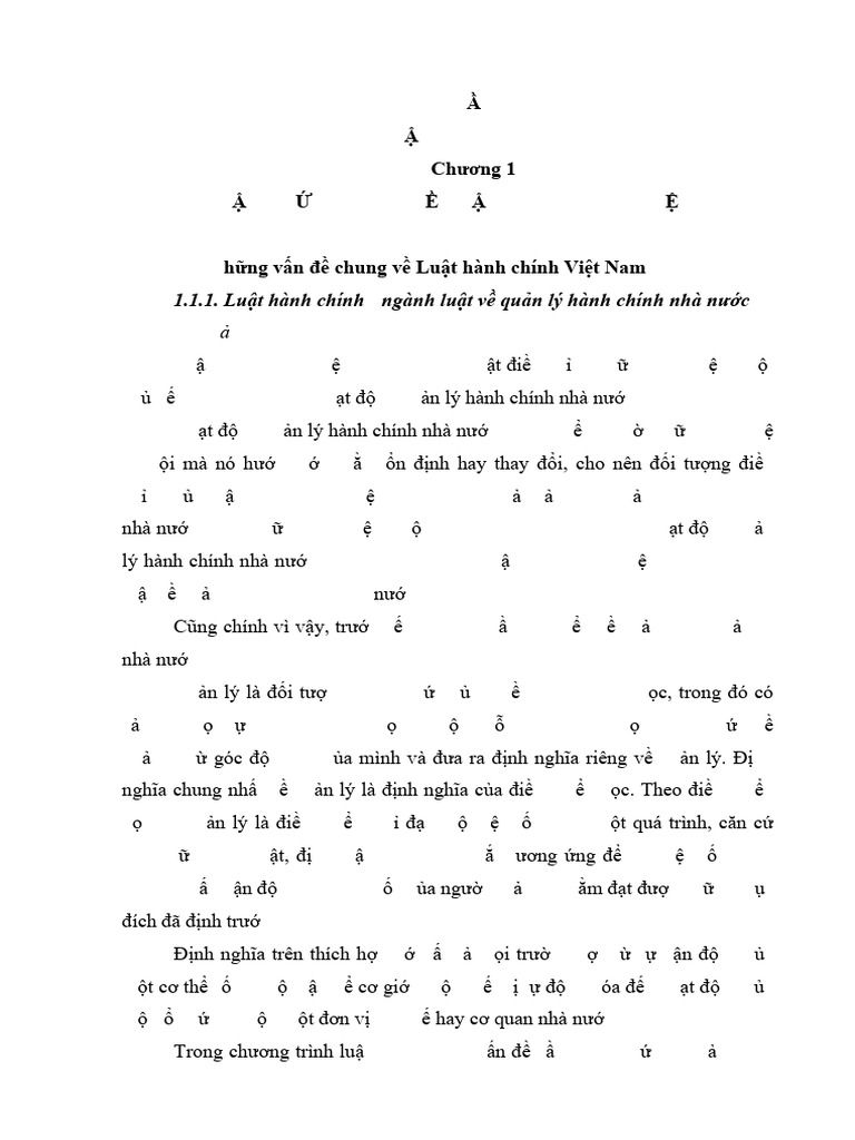 Giao Trinh Luat Hanh Chinh Va Luat Quoc Te | PDF