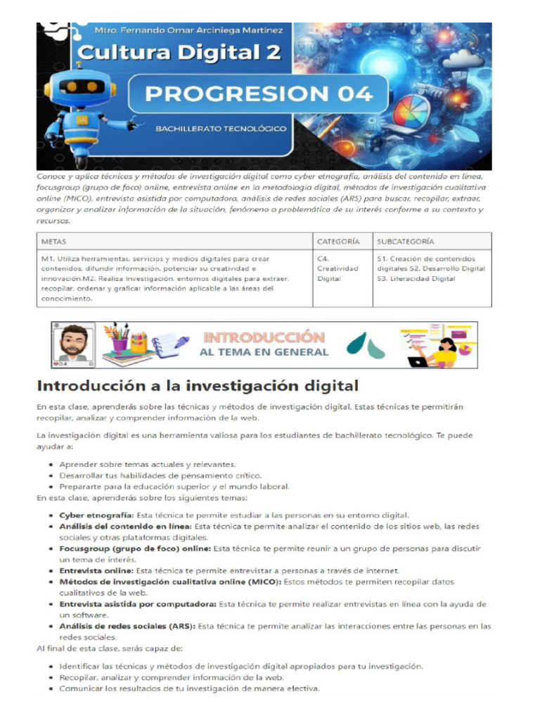 Cultura Digital Ii Prog 4 Pdf