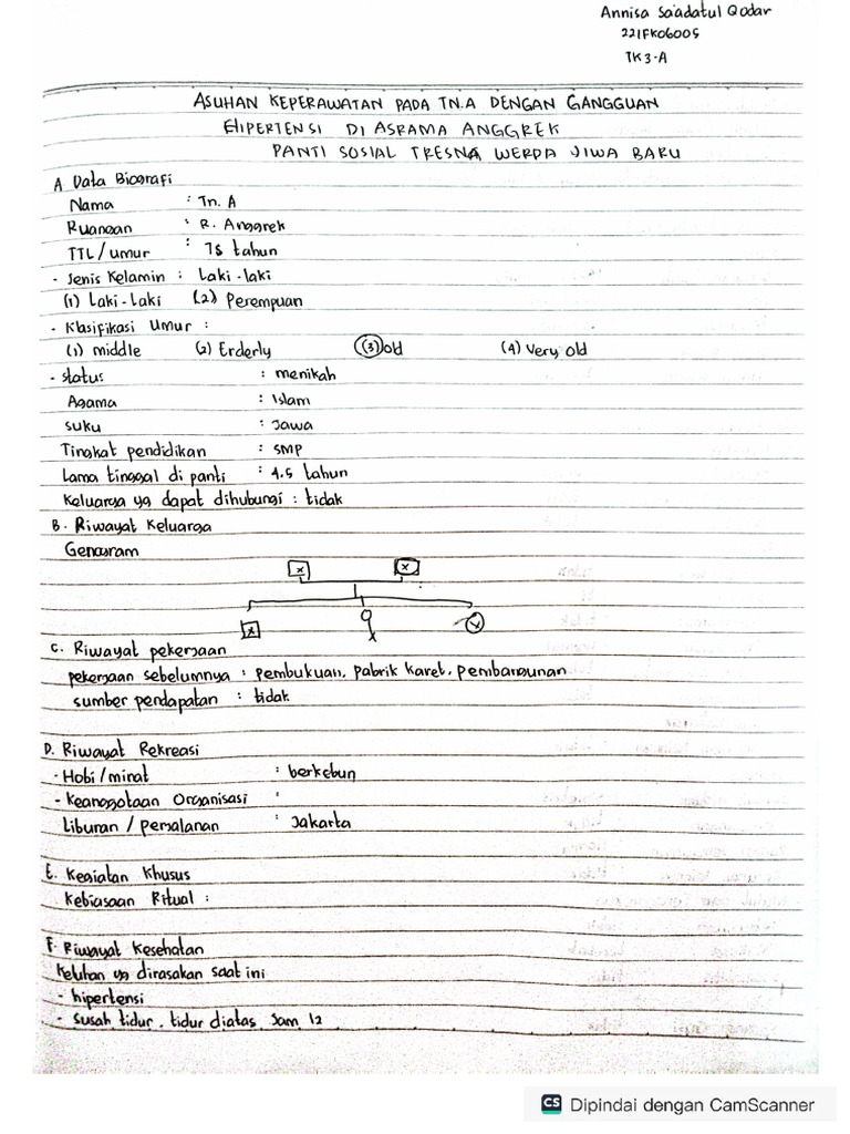 ASKEP KEP.GERONTIK (Annisa S_TK 3A) | PDF