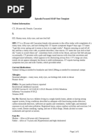 HEENT Focused Exam Soap Note | PDF | Allergen | Allergy