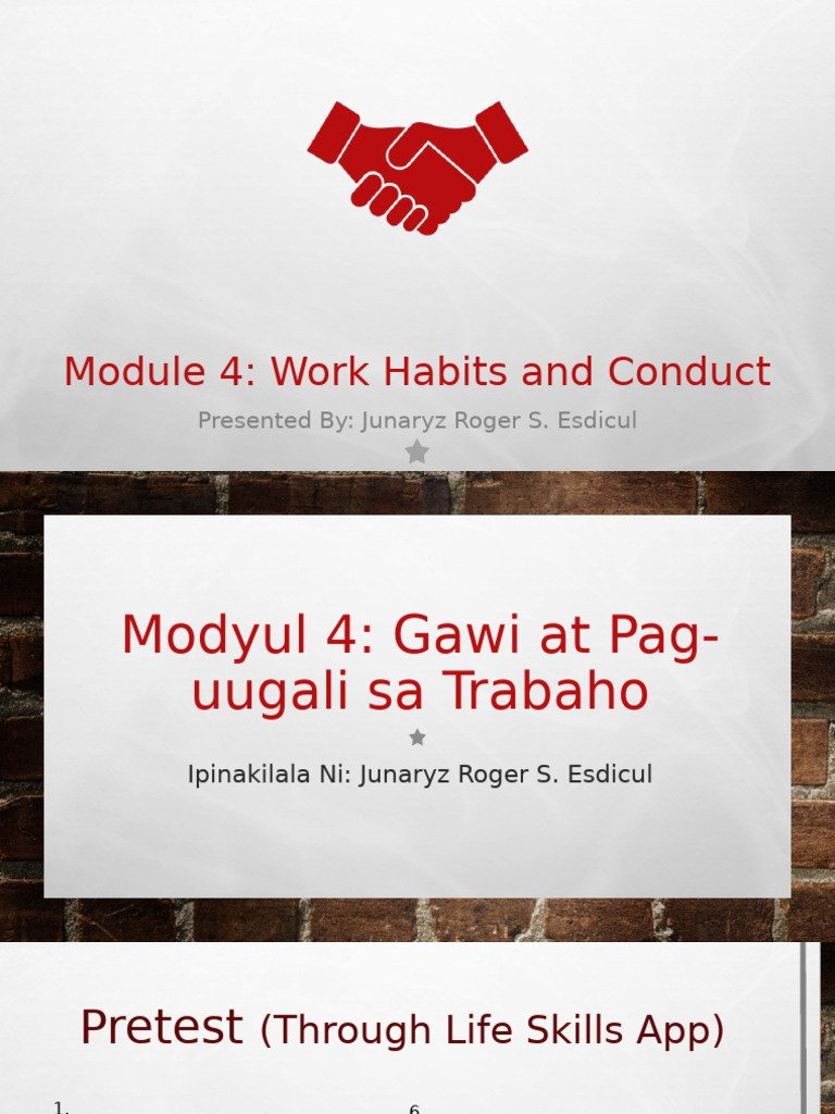 Life Skills Module 4 Output Presentation | PDF