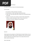 7 Founding Fathers of UAE | PDF | United Arab Emirates | Middle East