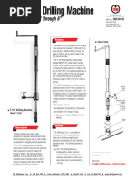 T101 Drilling Machine | PDF | Drill | Tap (Valve)