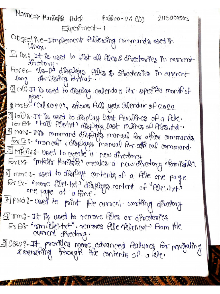 Os Lab Handwritten | PDF