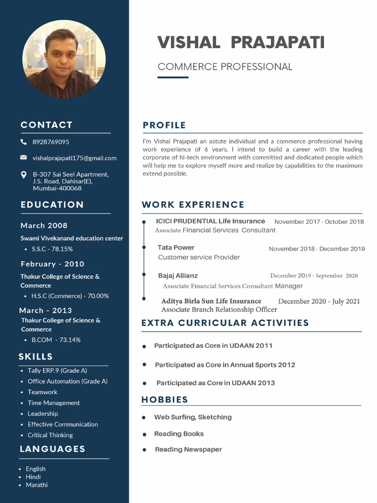Vishal resume | PDF